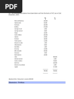 Exercises - Trial Balance and Final Accounts - Practice | PDF | Debits ...