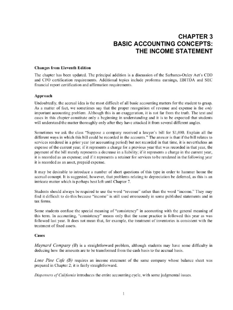 Accounting Text and Cases 12 Ed. | PDF