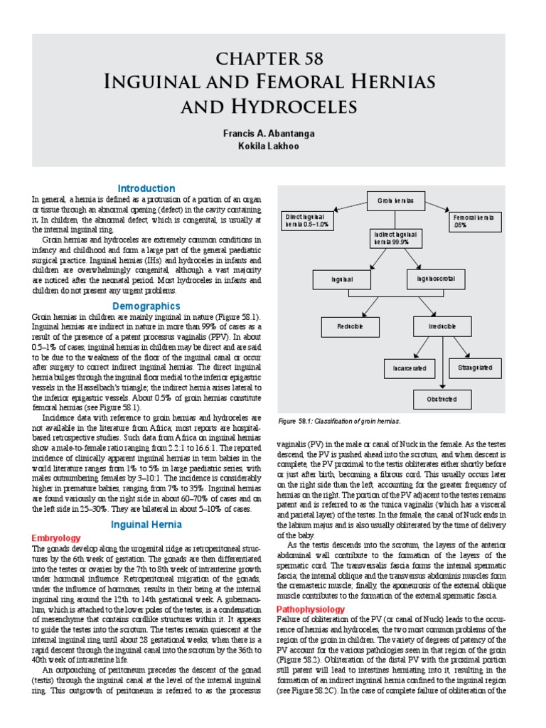 Hernia Paeds Surgery PDF | PDF | Medicine | Clinical Medicine