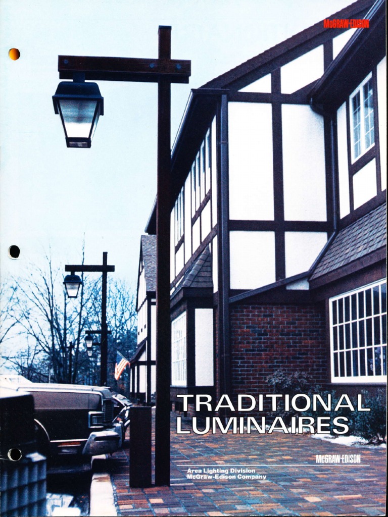 McGraw-Edison Traditional Luminaires Brochure 1978 | PDF | Lighting ...