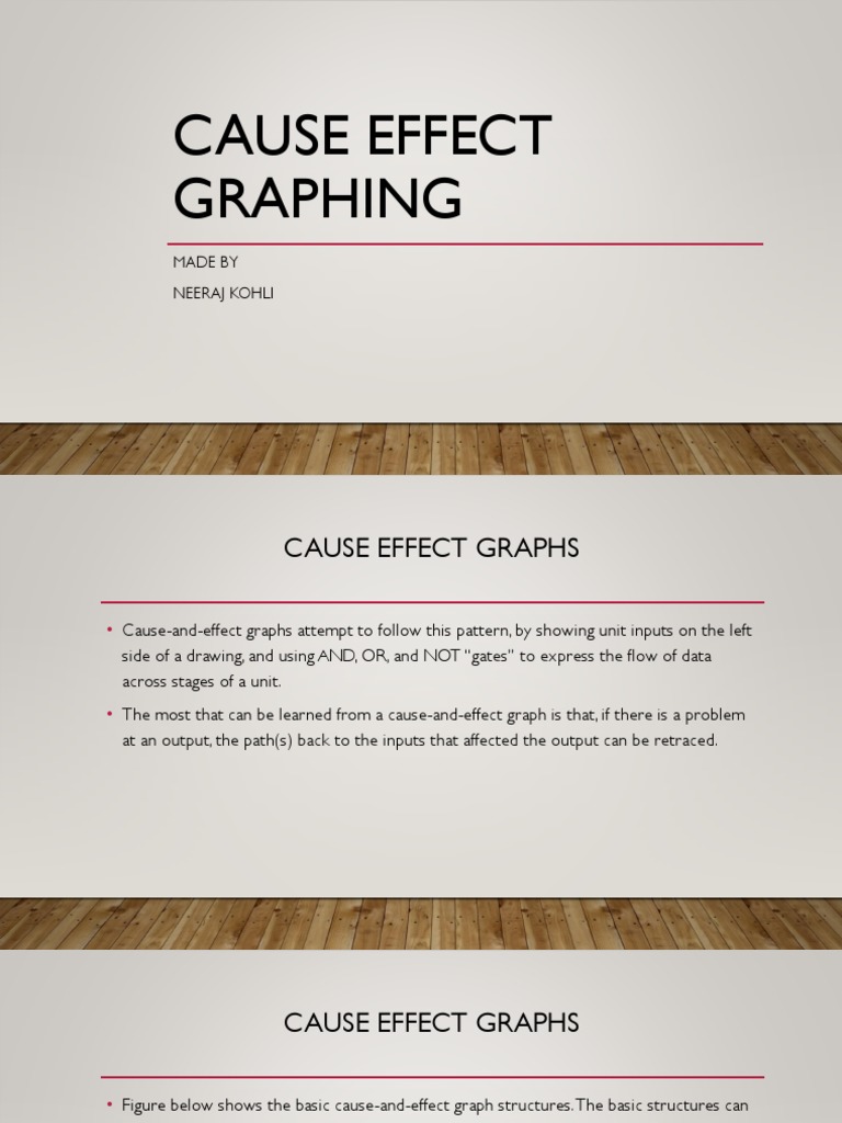 Cause and Effect Graphing Techniques | PDF