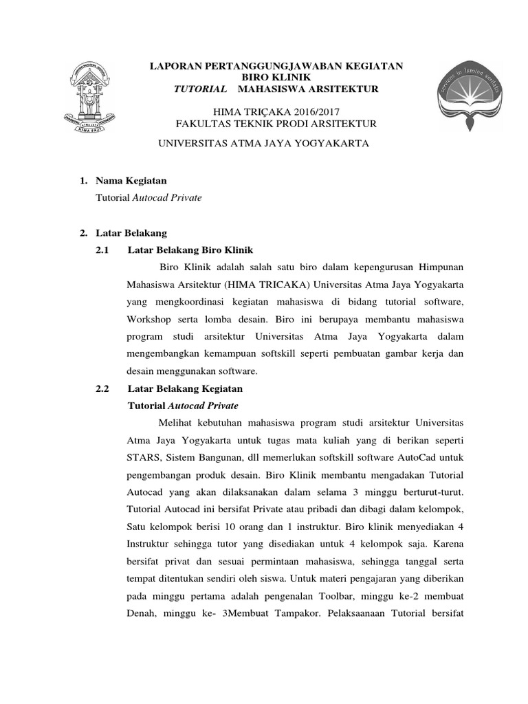 Laporan Pertanggungjawaban Kegiatan | PDF | Seni | Komputer