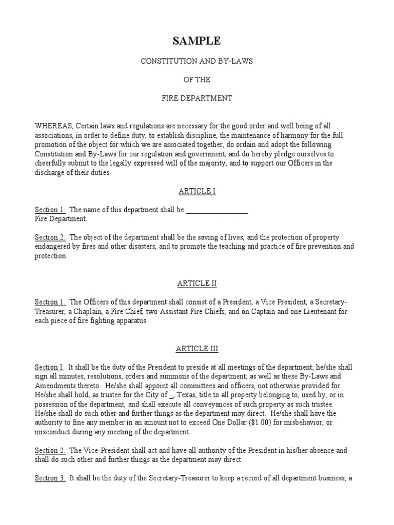 bylaws.pdf | By Law | Committee | Free 30-day Trial | Scribd