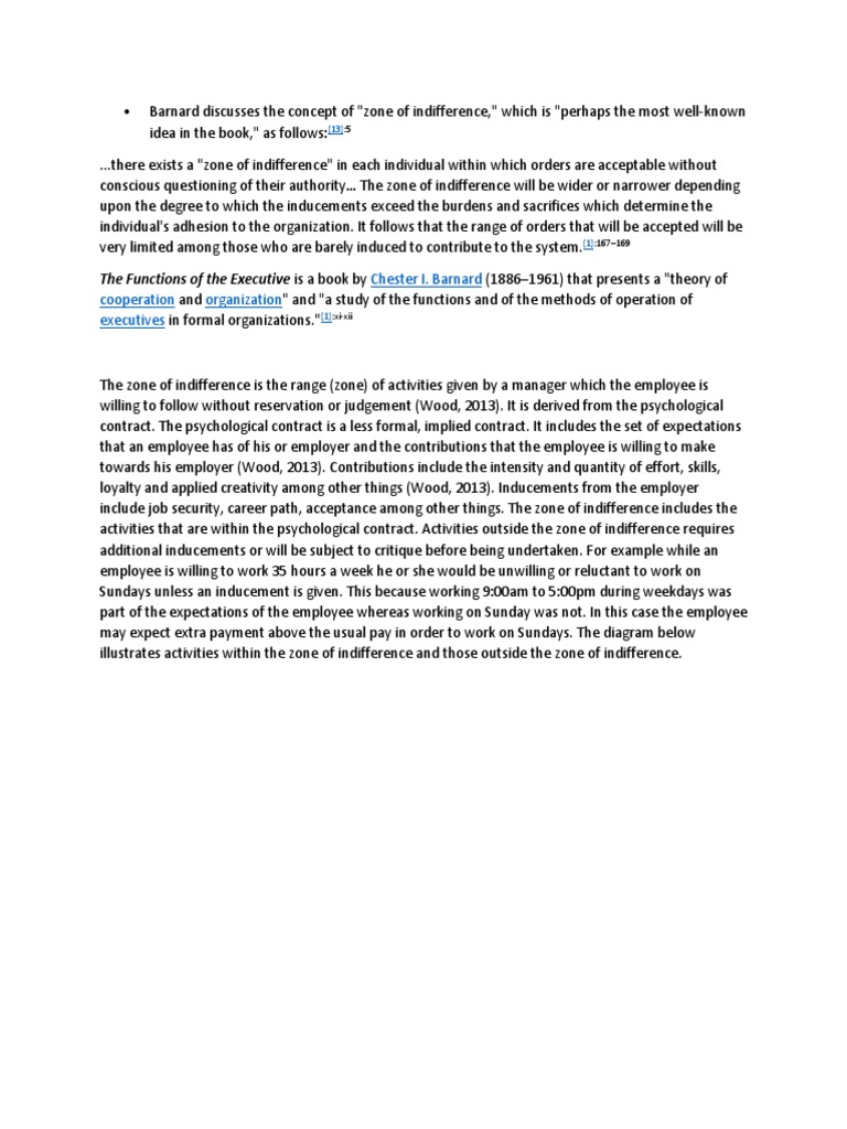 Zone of Indifference | PDF | Career & Growth