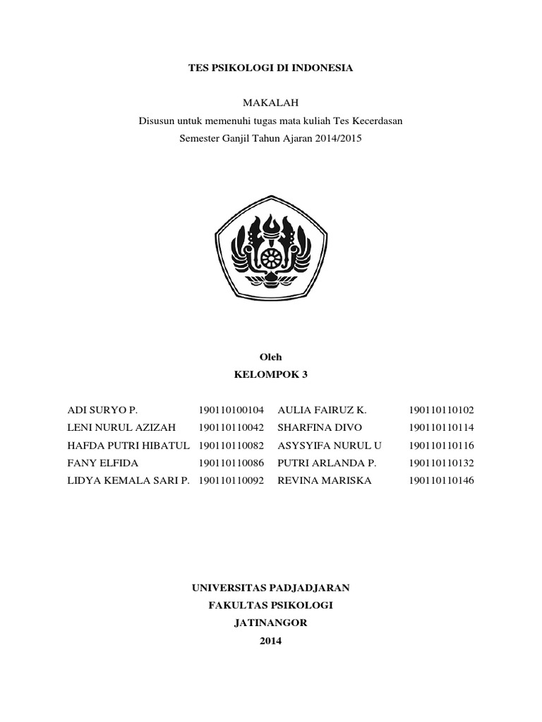 Sejarah dan Metode Tes Kecerdasan | PDF