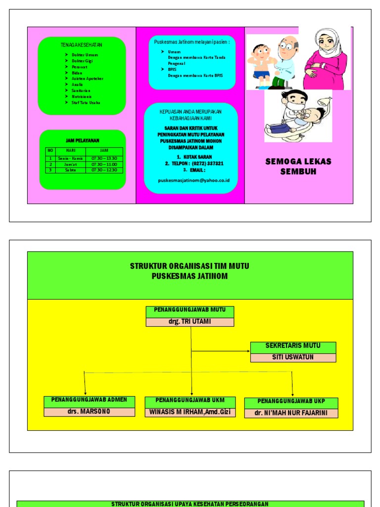 Leaflet Puskesmas | PDF