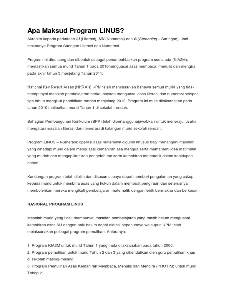 Nota-Nota Untuk Temu Duga NPQEL | PDF