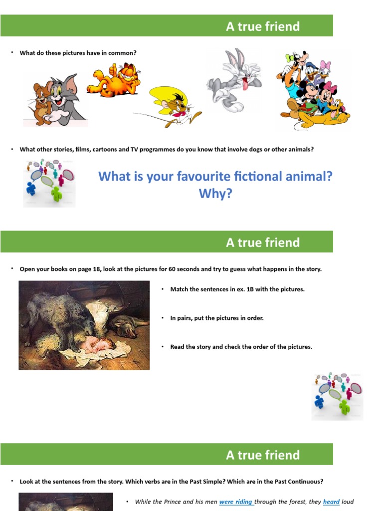 Telling Stories - Past Simple and Past Continuous | PDF | Languages