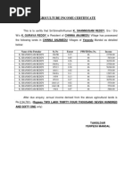 Family Income Certificate Overview | PDF