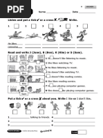 All About Us 5 Unit 3 | PDF