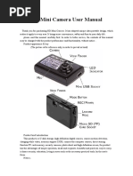 SQ11 Mini DV User Manual | PDF | Camera | Electronics