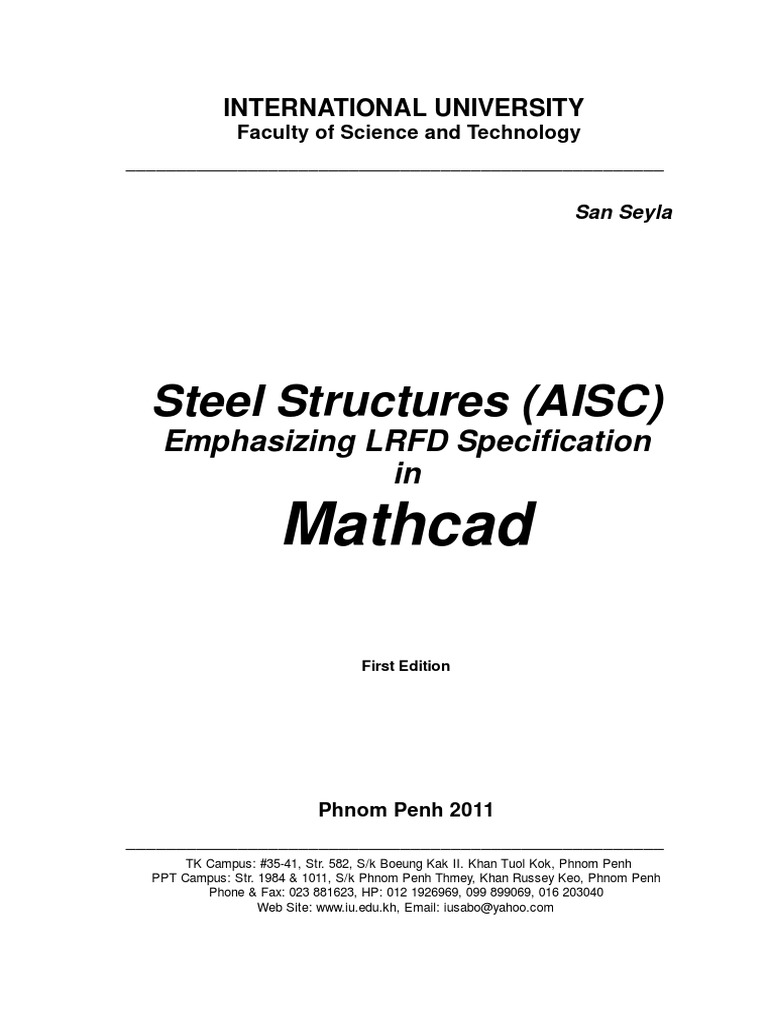 Structural Steel Design | PDF | Structural Load | Buckling