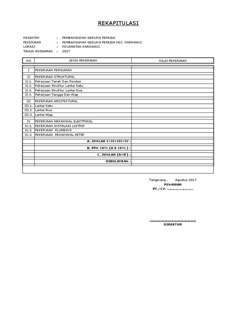 Rab + Analisa Lampiran 1 Bab Xiii | PDF