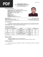Bangladeshi CV Template | PDF | Bangladesh | Vocational Education
