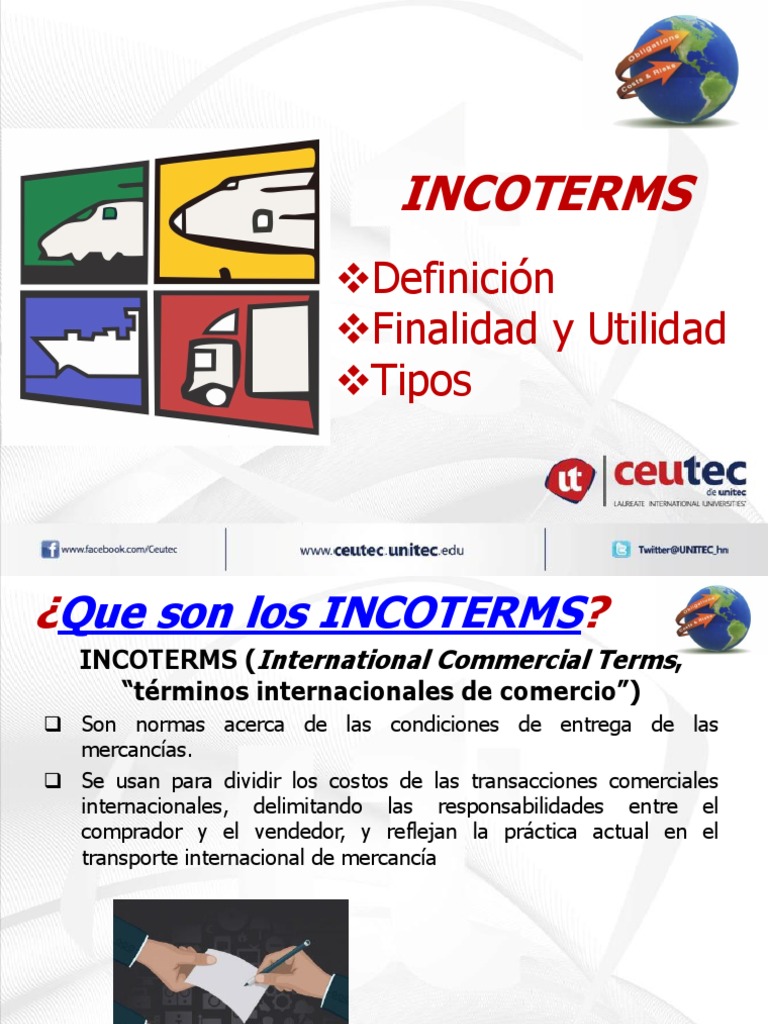 Incoterm II | PDF | Negocios Internacionales | Envío