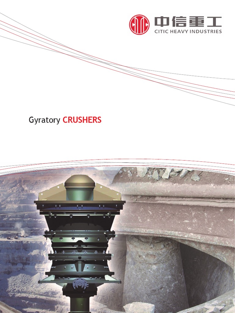 Gyratory Crusher | PDF | Mill (Grinding) | Steel