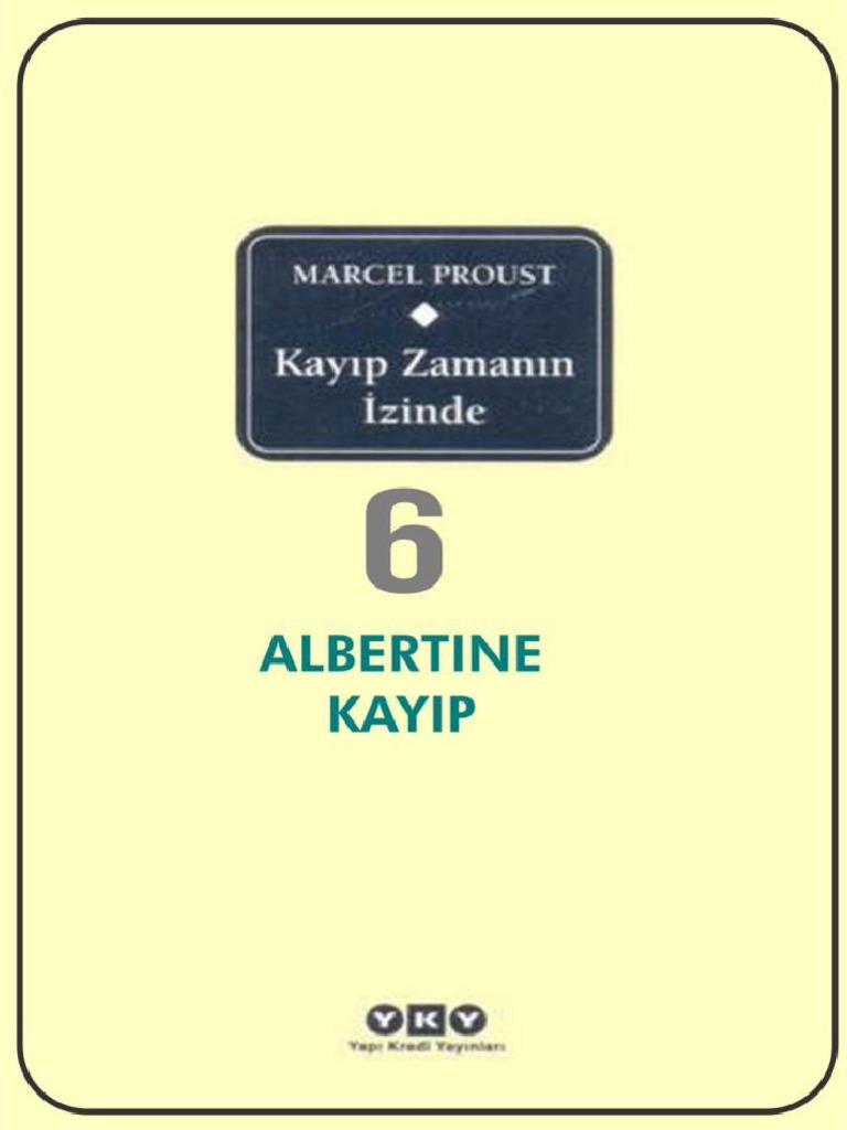Kayip Zamanin Izinde 6 Albertin - Marcel Proust | PDF
