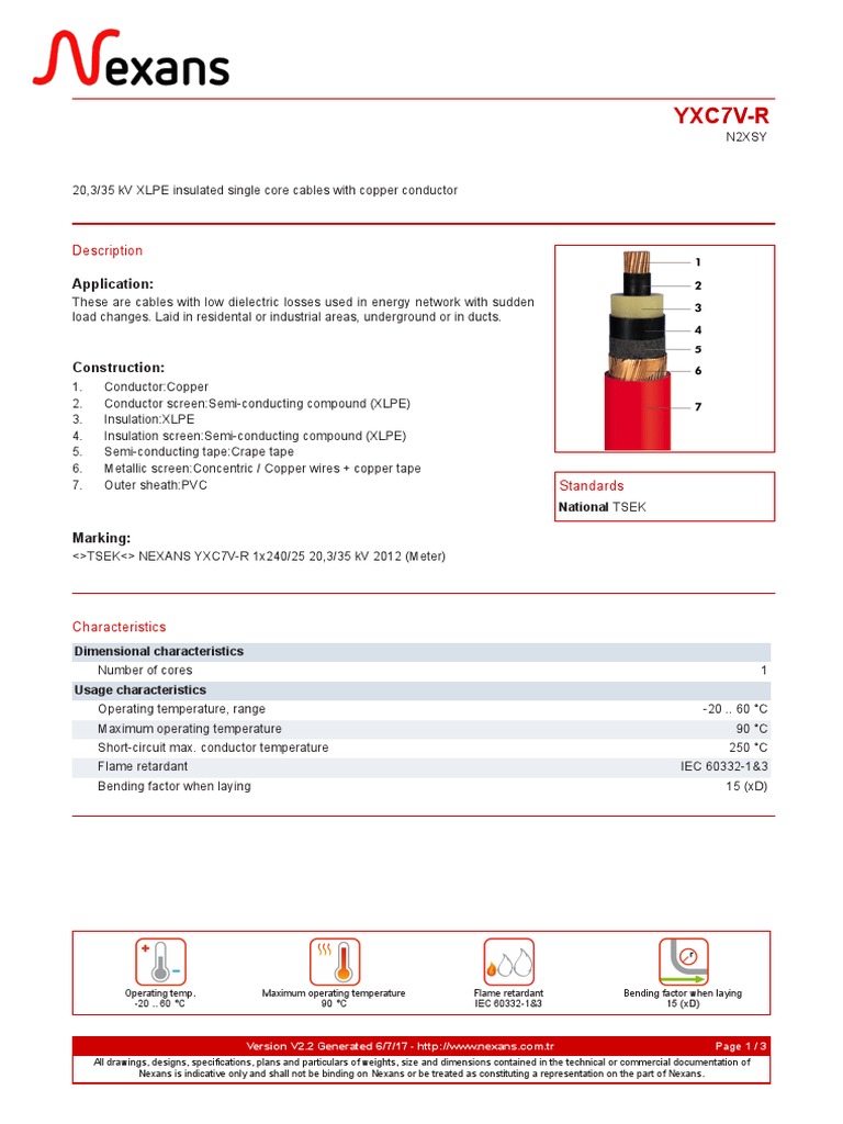 Nexans | PDF | Electrical Conductor | Insulator (Electricity)