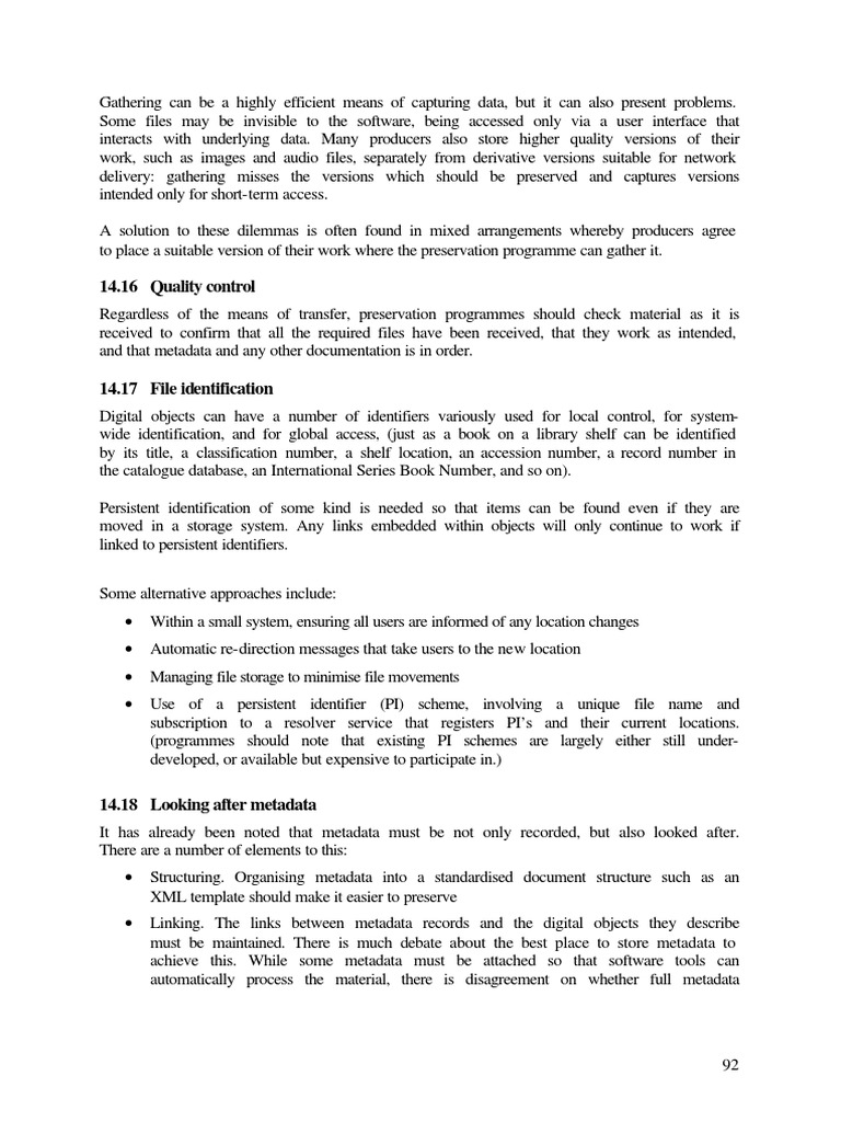 87 Preservedguidelines130071e | PDF | Metadata | Information Retrieval