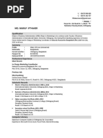 Marriage Biodata Doc Word Formate Resume | PDF | Bangladesh