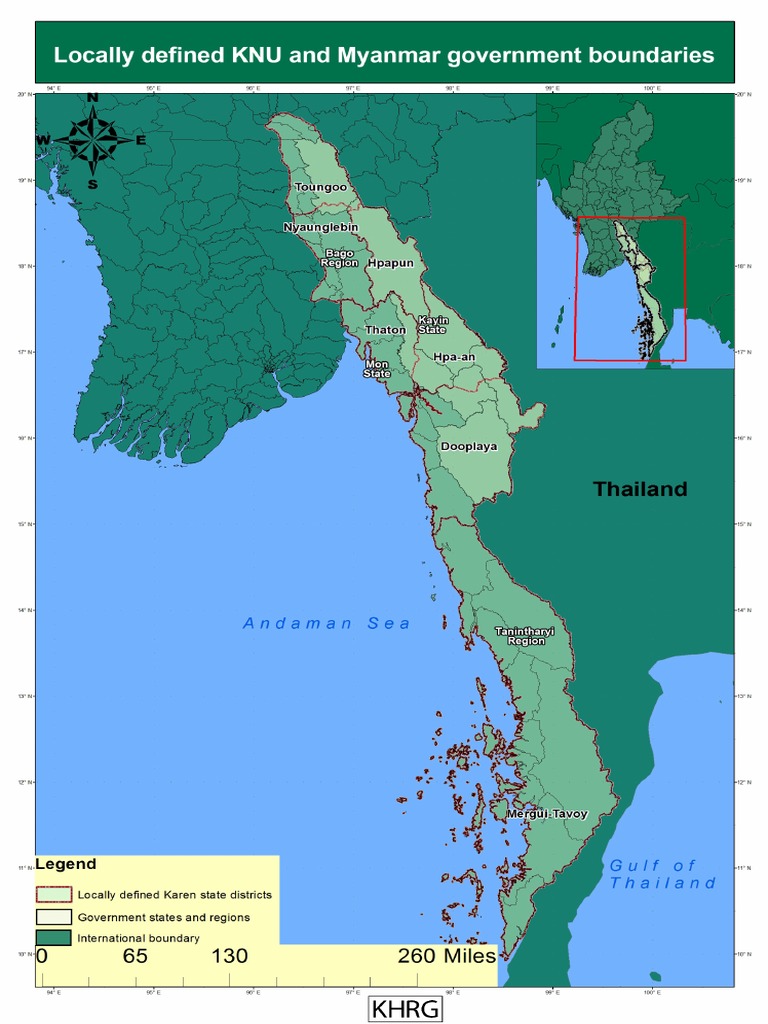 KNU Maps - English | PDF | Revolution Based Civil Wars | Separatist ...