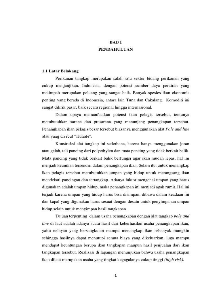 Kapal Pole and Line | PDF