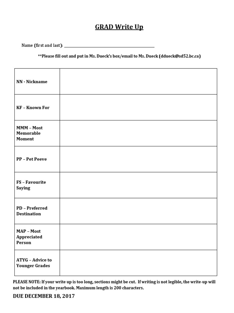Grad Write Up 2017 | PDF