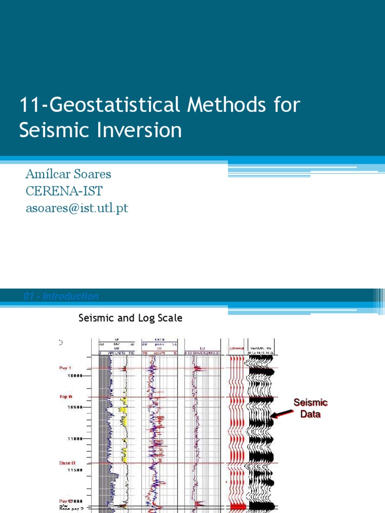 Geostatistical Seismic Inversion Methods | PDF | Reflection Seismology ...