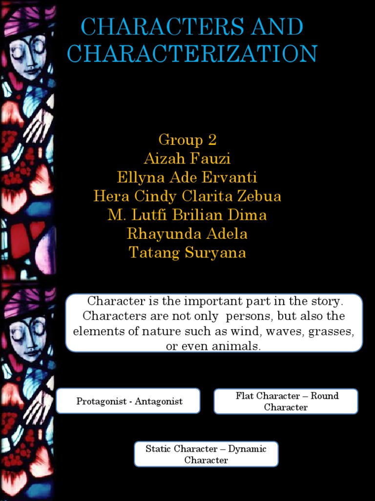 Characters and Characterization | PDF | General Fiction