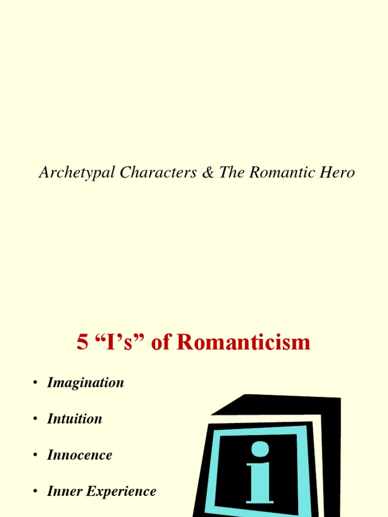 English 12AP Romantic Hero | PDF | Romanticism | Hero