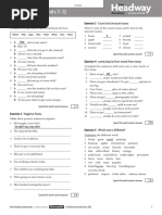 Headway Pre-Intermediate - Workbook Answers Key 5th Edition - 2019 | PDF