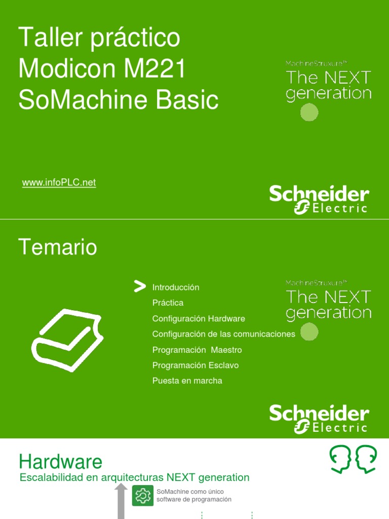 InfoPLC Taller Practico Modicon M221 | PDF | Ingeniería Informática ...