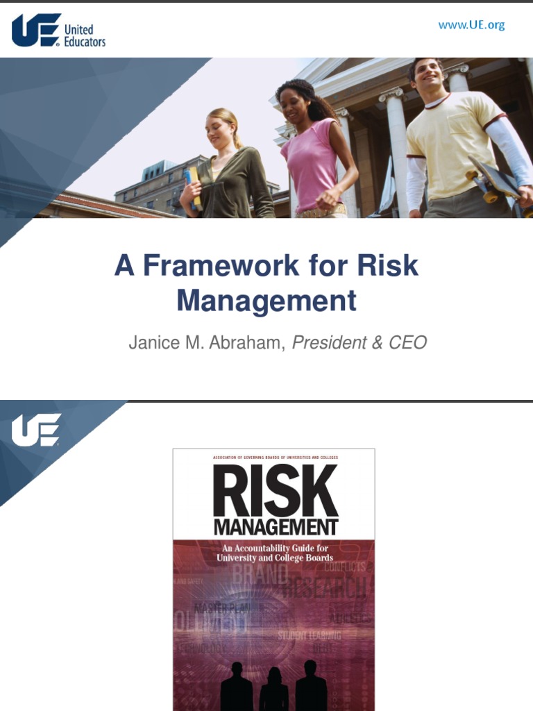 Frame Work For Risk Management | PDF | Risk Management | Business ...