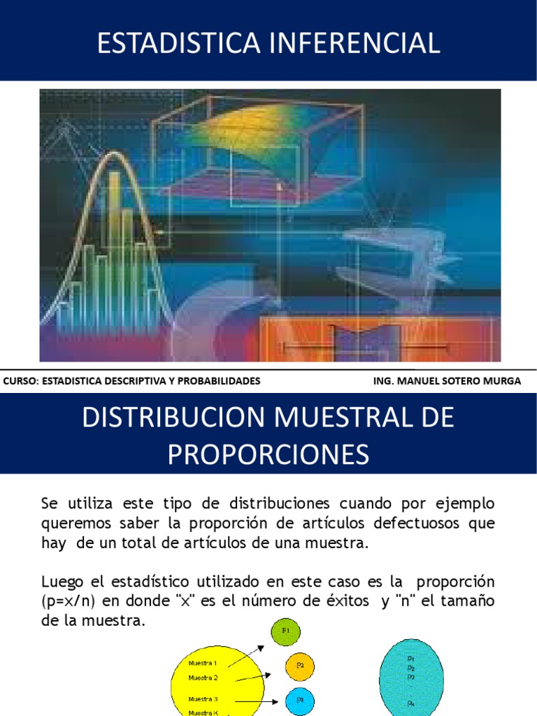 Distribución Muestral de Proporciones | PDF | Muestreo (Estadísticas) | Distribución de probabilidad
