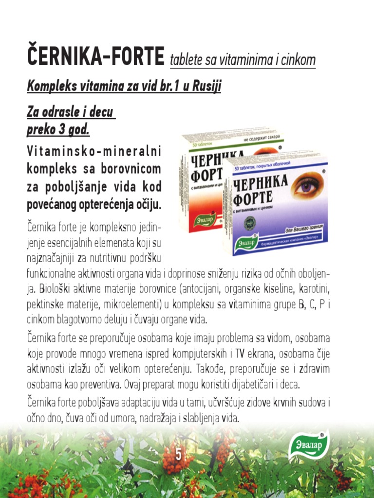 EVALAR - Cernika Forte | PDF