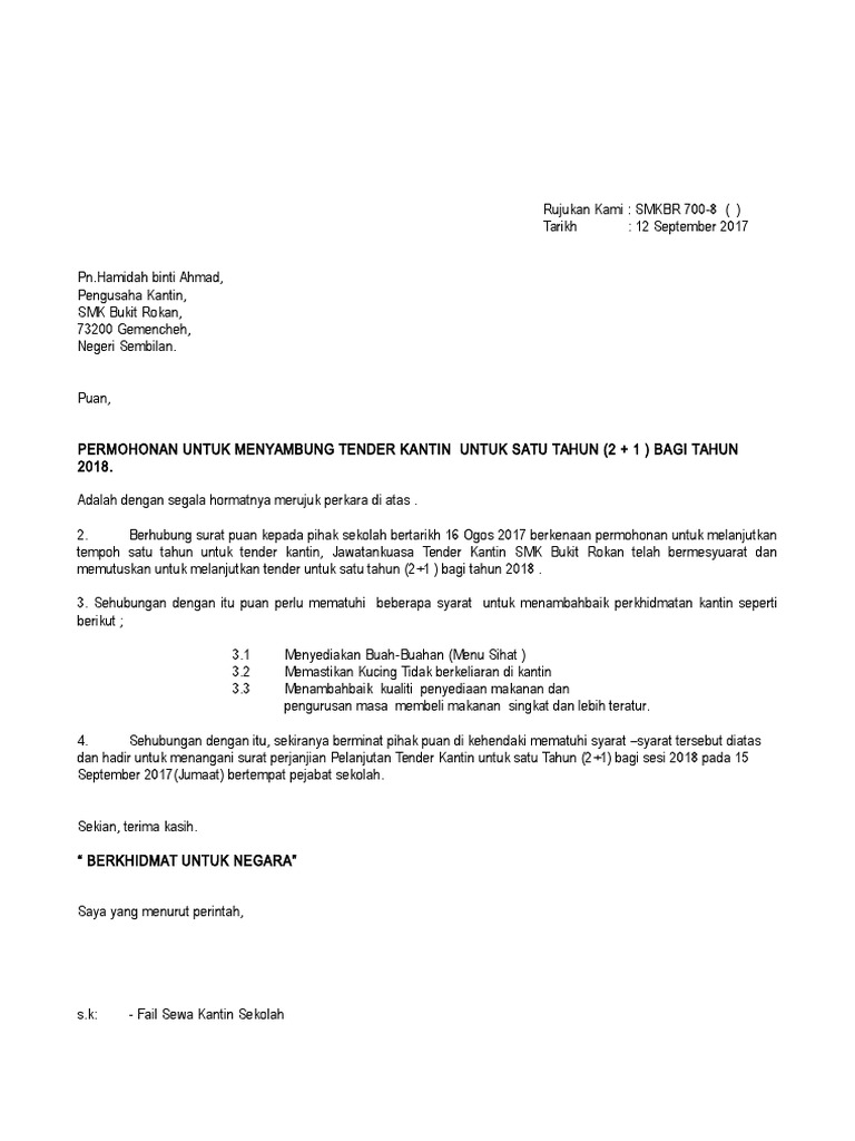 Lanjutan Contoh Surat Permohonan Sambung Kontrak Kerj - vrogue.co Lanjutan Contoh Surat Permohonan Sambung Kontrak Kerj - vrogue.co