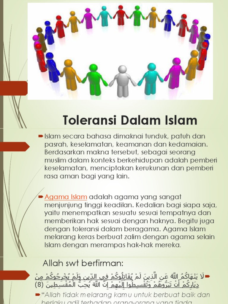 Toleransi Dalam Islam | PDF