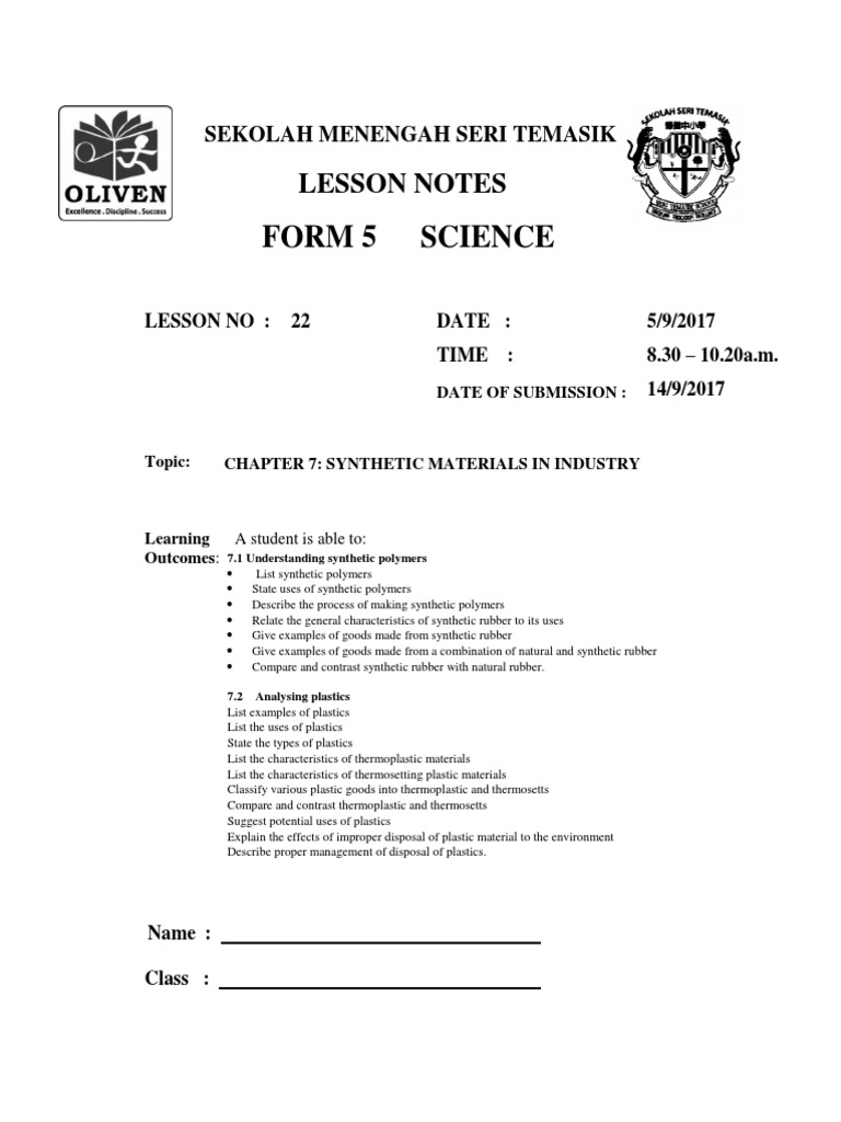 Understanding Synthetic Polymers | PDF | Plastic | Polymerization