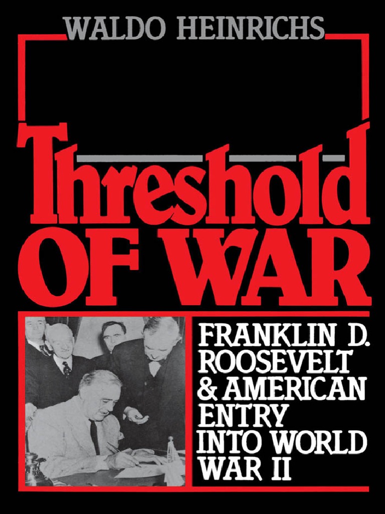 Anklin D Roosevelt and American Entry Into World War II Sep 1988 PDF ...