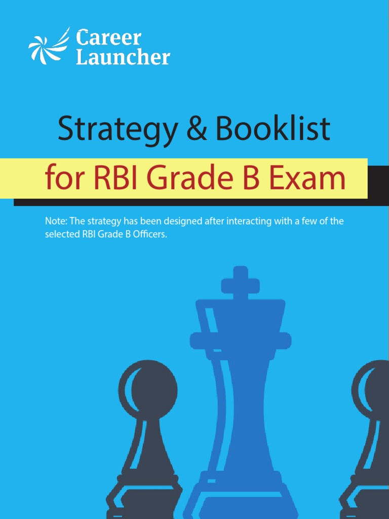 RBI Grade B Study Plan CL | PDF | Test (Assessment) | Finance (General)
