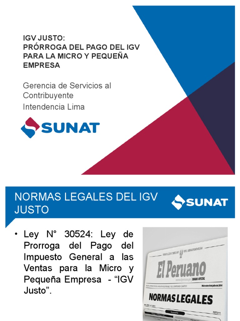 IGV Justo | PDF | Pagos | Impuestos