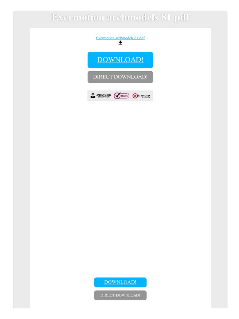 Evermotion Archmodels 81 PDF | PDF | Portable Document Format ...