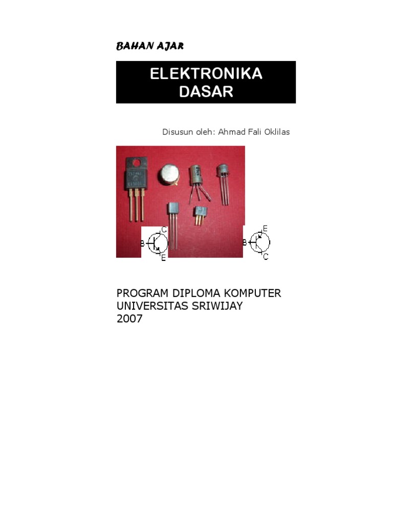 BAHAN Elektronika Dasar PDF | PDF