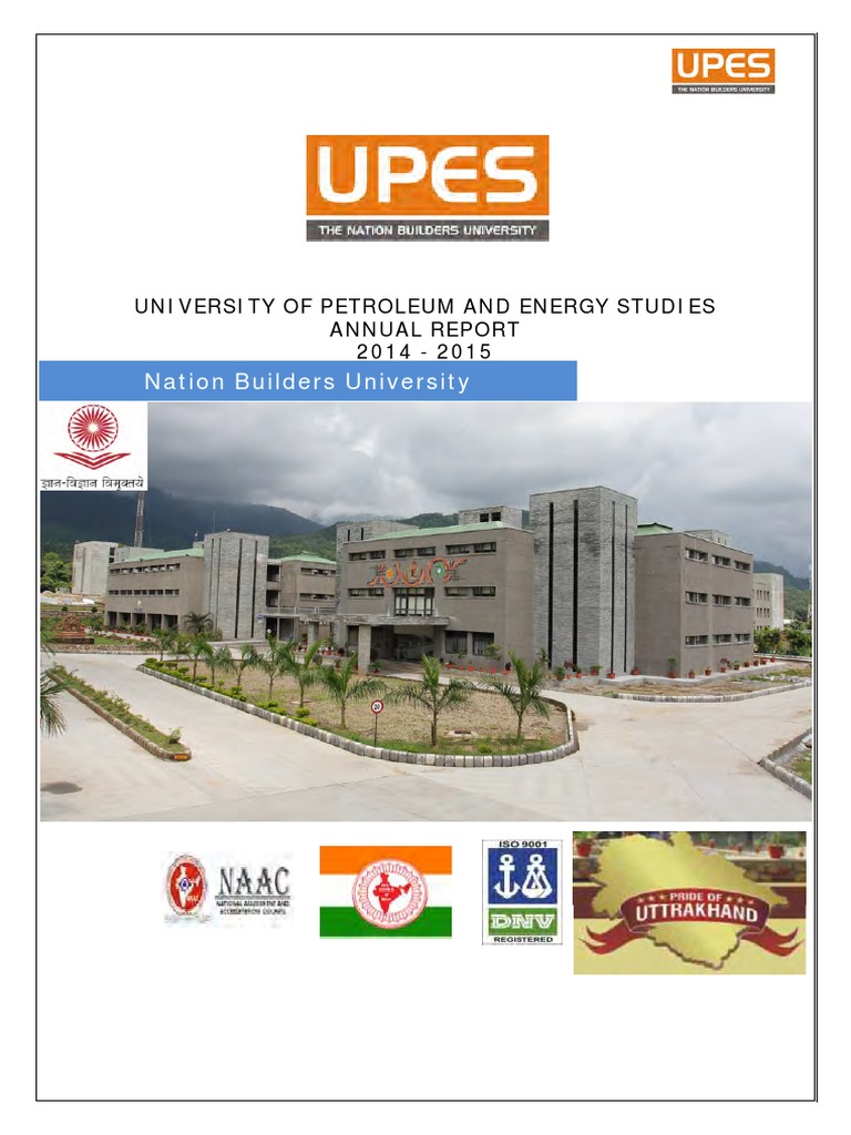 UPES An 2014-15 | PDF | Doctor Of Philosophy | Academic Certificate