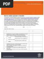Petrol Station Checklist Audit | PDF | Leak | Filling Station