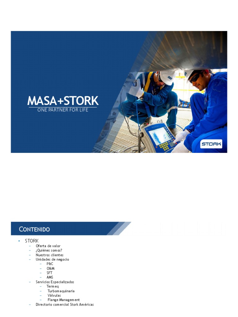 Servicios de Masa Stork en Colombia | PDF | Turbocompresor | Caldera