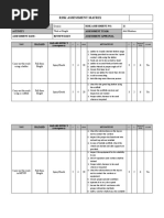 Risk Assessment For Hot Work | PDF | Welding | Construction