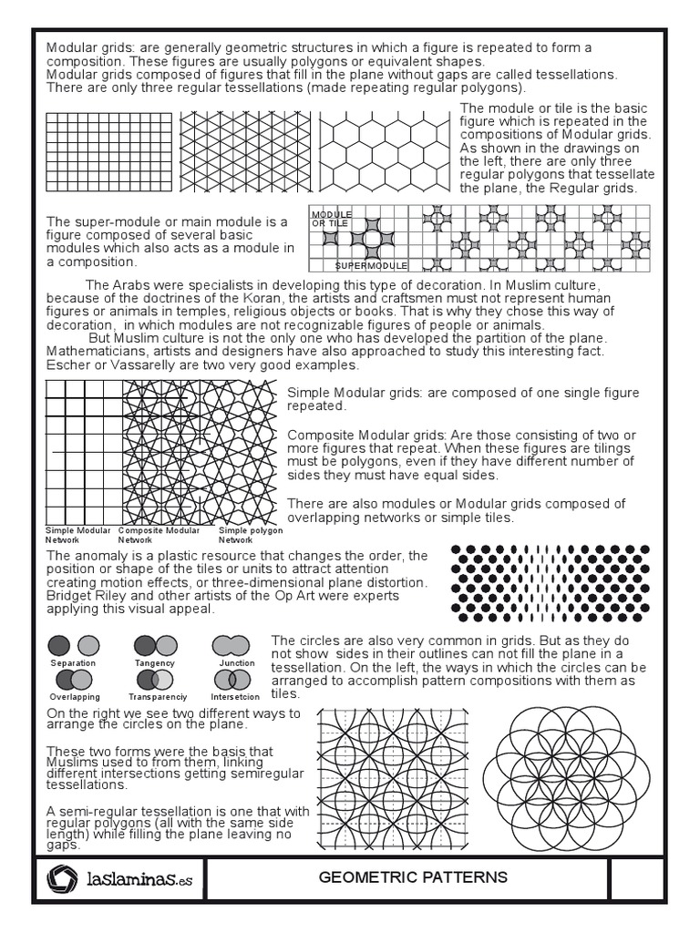 Geometric Patterns Notes | PDF | Euclidean Plane Geometry | Polytopes