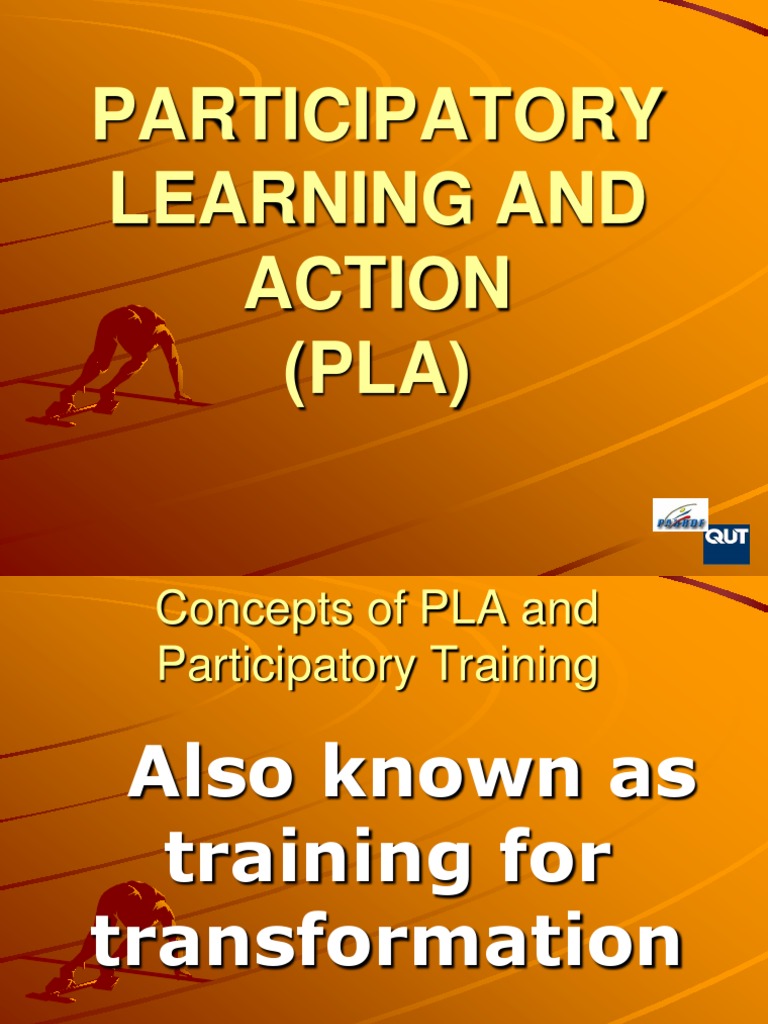 Participatory Learning and Action (PLA) | PDF