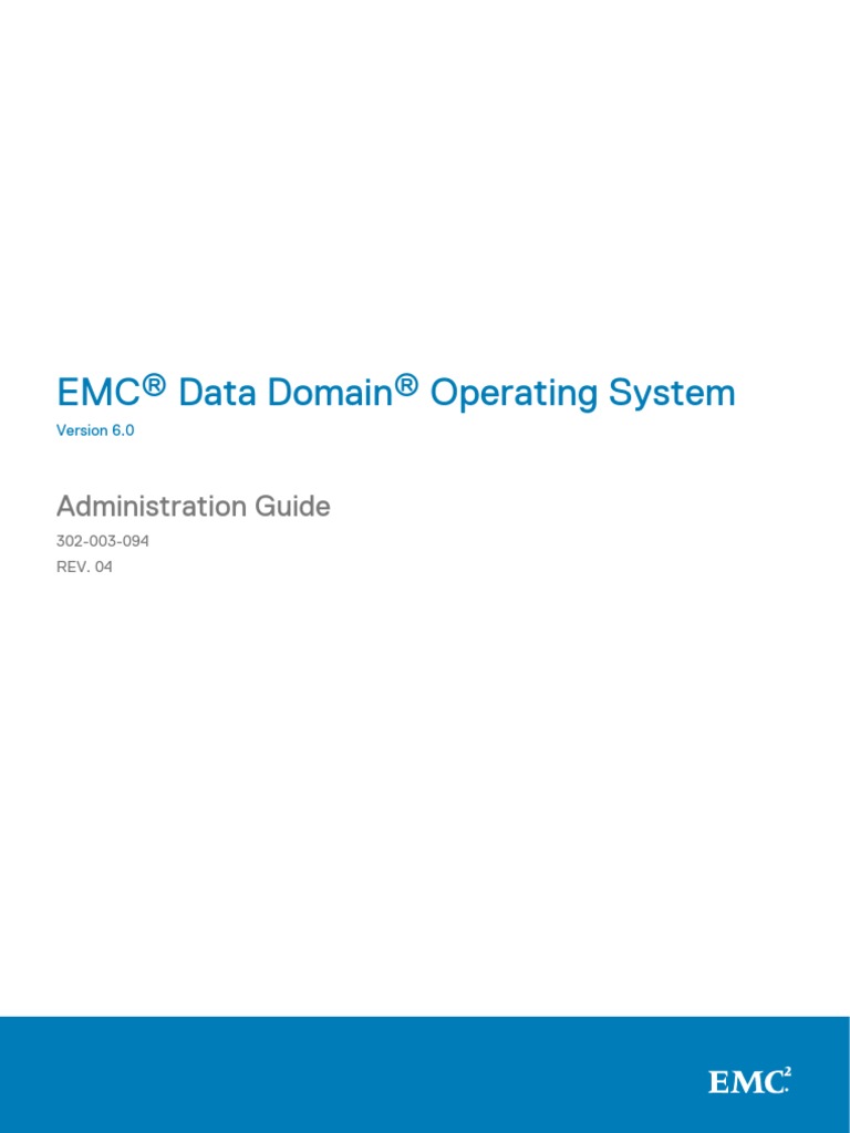 Data Domain OS | PDF | File System | Operating System